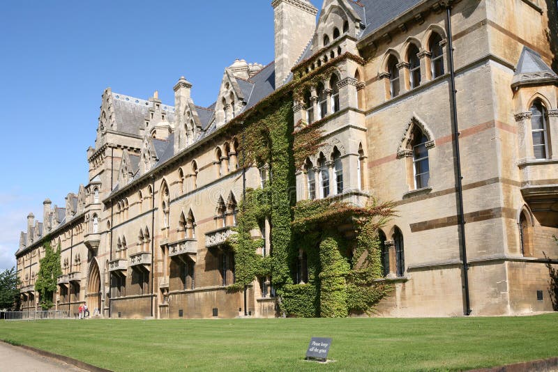 Christ Church College, Oxford University Stock Image - Image of ...
