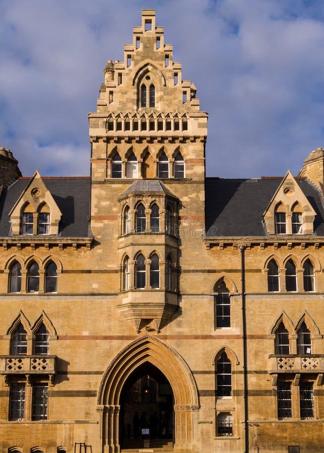 Christ Church College, Oxford University Stock Photo - Image of ...