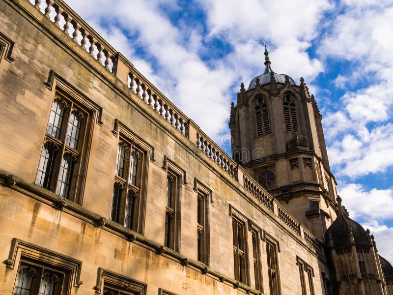 Christ Church College, Oxford University Stock Photo - Image of ...