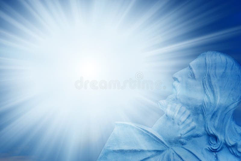 Divine light stock photo. Image of holy, archangel, religious - 8836776