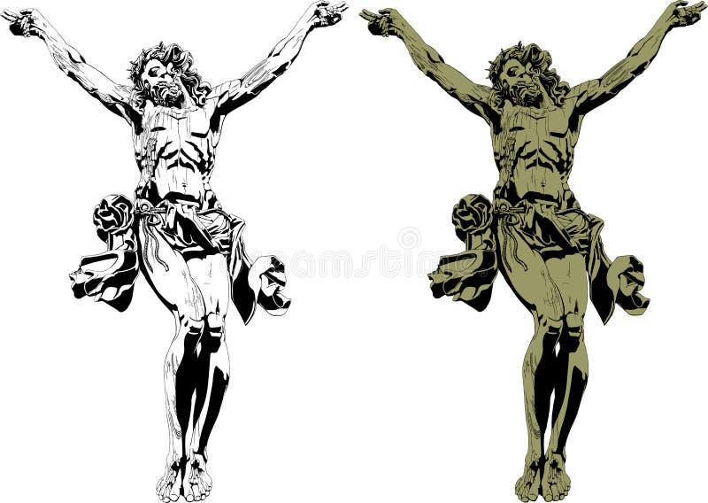 Christ gothic stock vector. Illustration of christianity - 28460874