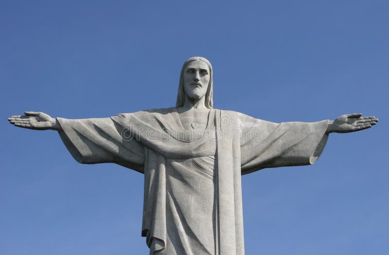 Christ the redeemer editorial stock image. Image of corcovado - 4219899