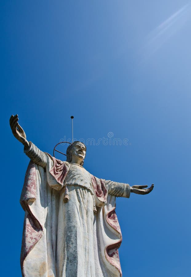 Christ the Redeemer statue stock photo. Image of beautiful - 26258752