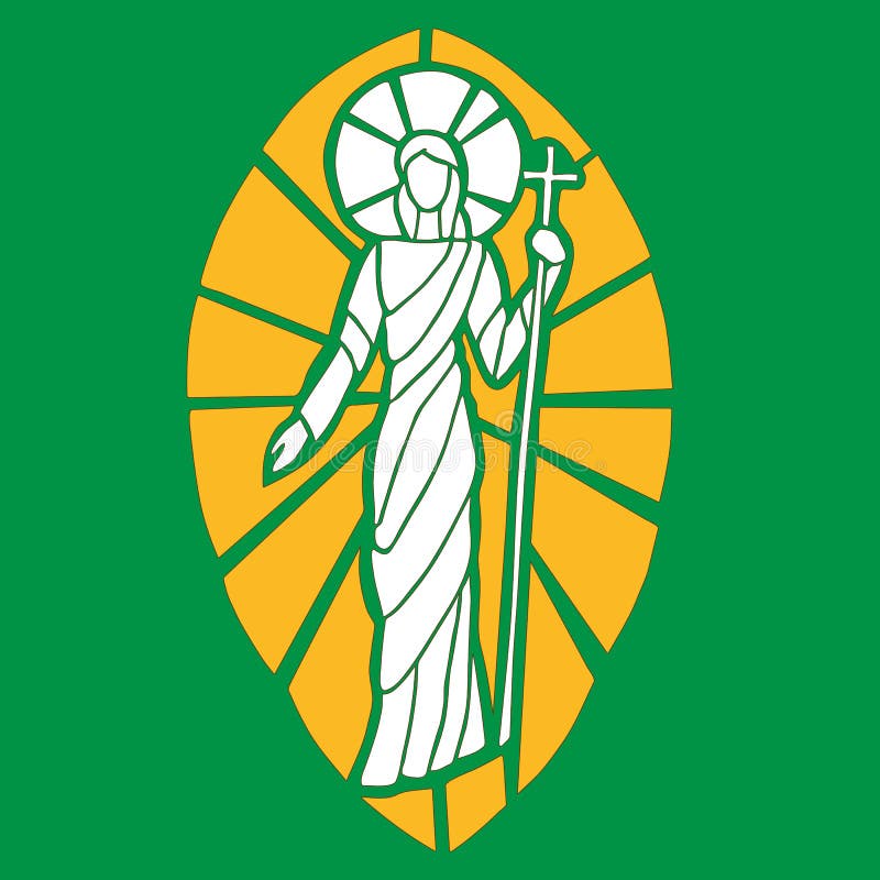 Jesus Christ Resurrection 3 Stock Vector - Illustration of catholic ...