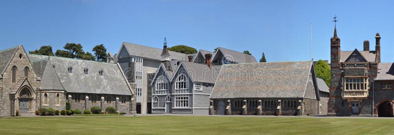 Christ S College, Christchurch, New Zealand Stock Photo - Image of ...
