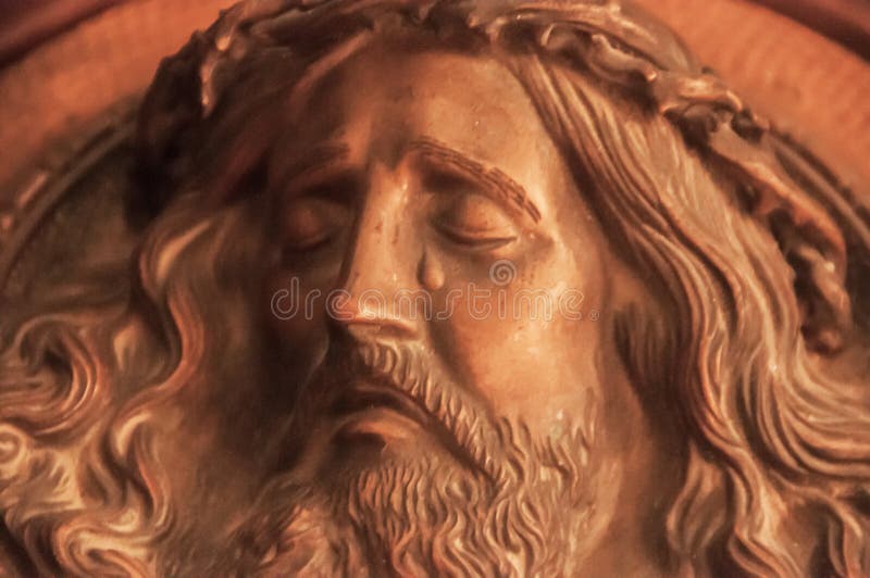 Christ Statue Crucified on the Cross Stock Photo - Image of traditional ...