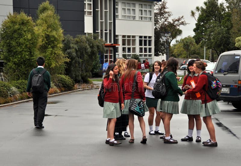 Christchurch Earthquake - Car Falls Into Crack Editorial Stock Photo ...