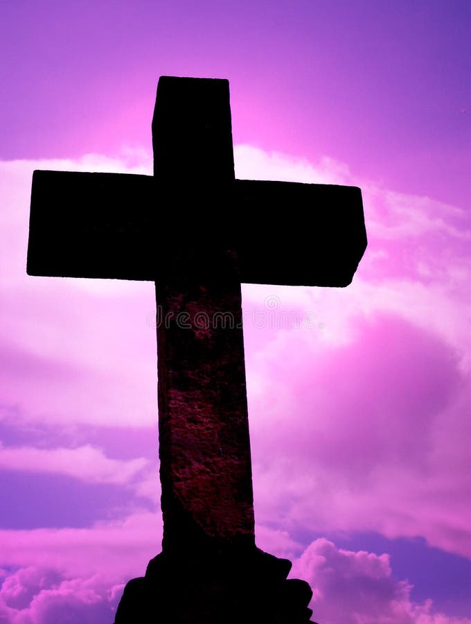 Christelijk kruis stock afbeelding. Image of symbool, katholiek - 358689
