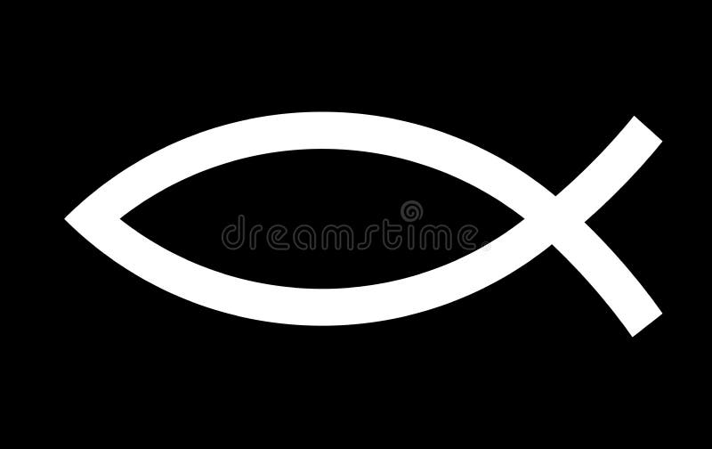 Christelijk Symbool vector illustratie. Illustration of katholiek ...