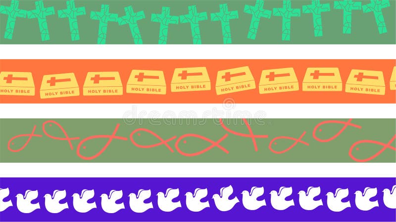 Christian borders stock illustration. Illustration of bible - 5998686