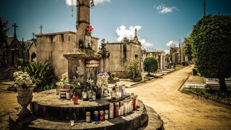 European Christian burial editorial stock photo. Image of landmark ...