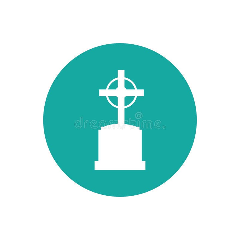 Christian cemetery stock illustration. Illustration of retro - 172424709