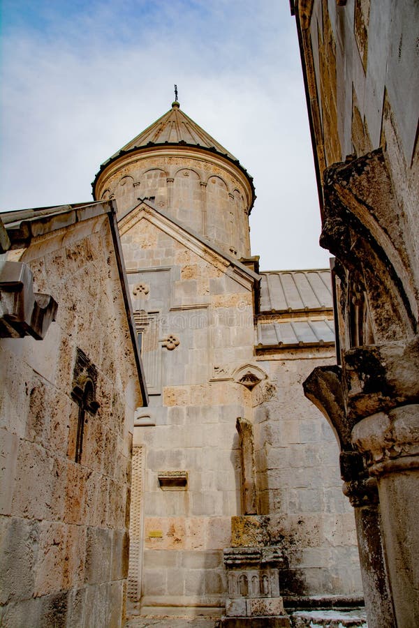 Christian Church. Old Monastery Complex Stock Photo - Image of church ...