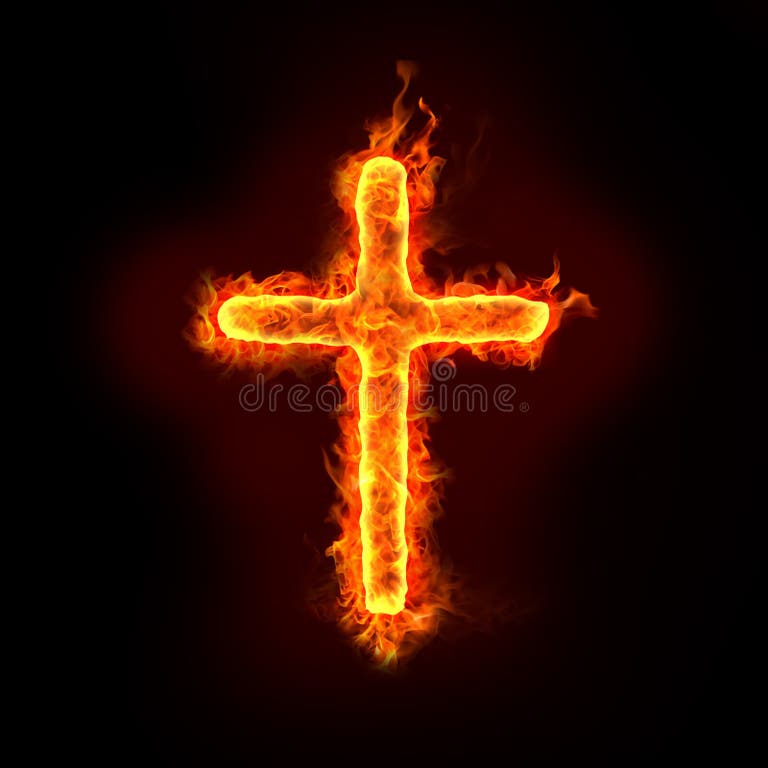 Burning Christian Cross Sign Stock Illustrations – 1,182 Burning ...