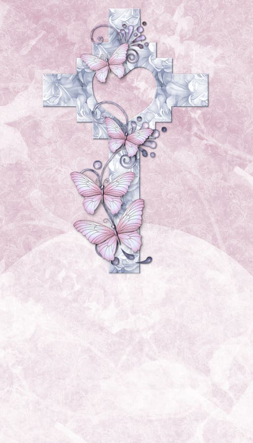 Christian Cross Background stock illustration. Illustration of ...