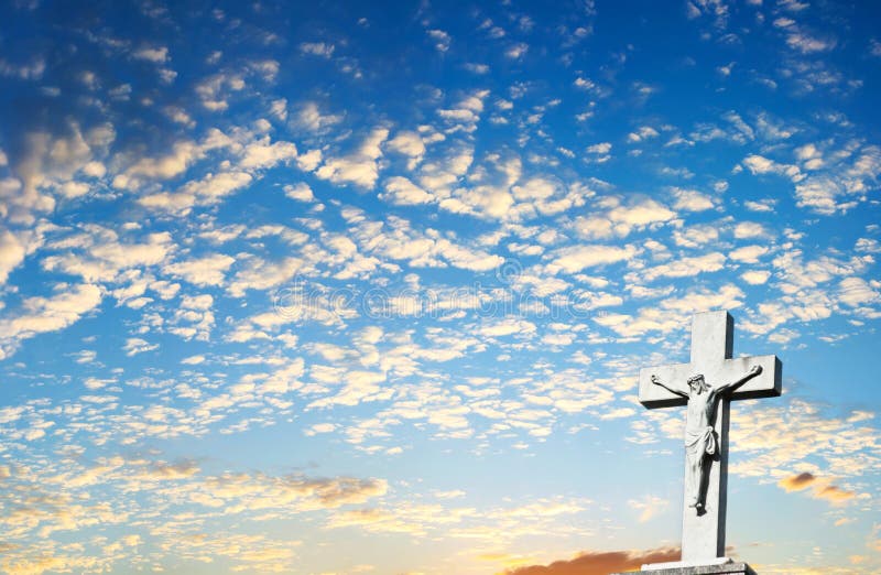 Christian Cross Background stock image. Image of divine - 11099097