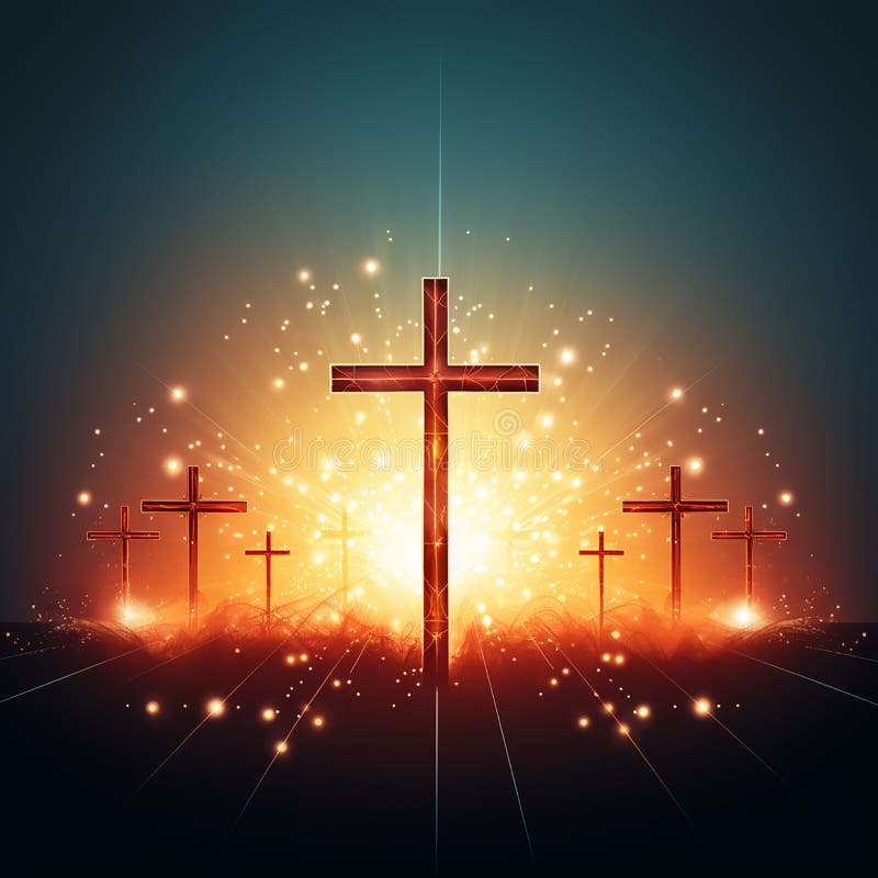 Christian cross stock illustration. Illustration of brand - 299967394