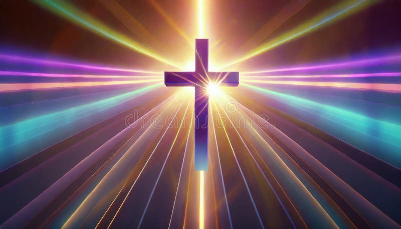 Christian Cross stock illustration. Illustration of vertical - 298483687