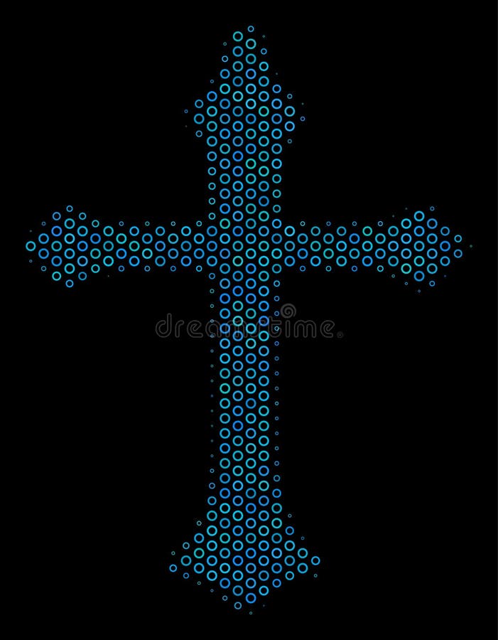 Cross Collage stock illustration. Illustration of pattern - 11589057