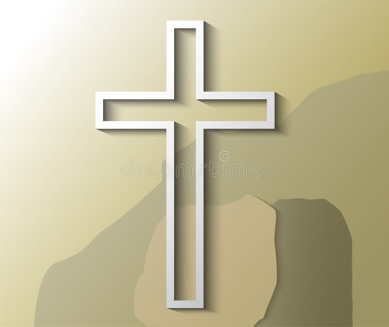 Empty Cross Clipart