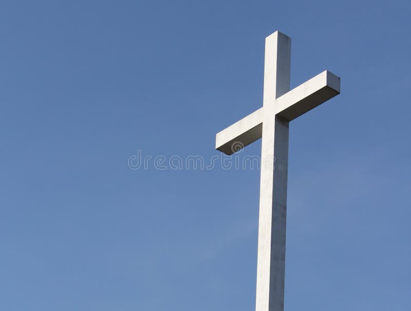 Christian Cross - Horizontal Stock Photo - Image of faith, simple: 24533584