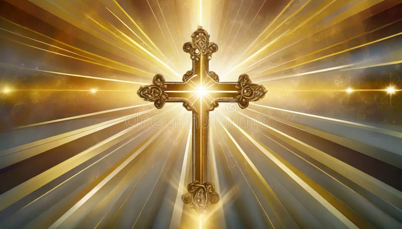 Christian Cross stock illustration. Illustration of sacred - 298483507