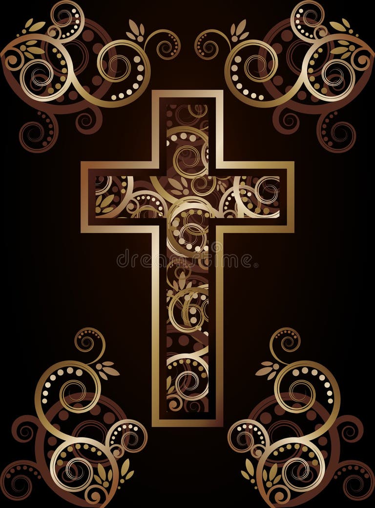 Christian Scroll Border Stock Illustrations – 52 Christian Scroll ...