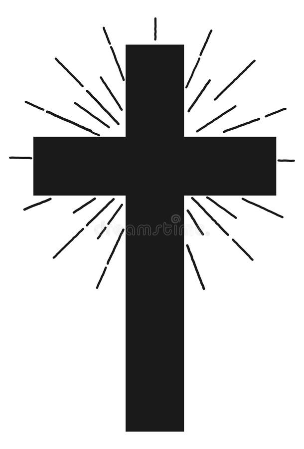 Sunburst Cross Stock Illustrations – 660 Sunburst Cross Stock ...