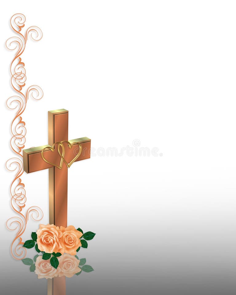 Christian Religious Floral Frame Border Stock Illustrations – 193 ...