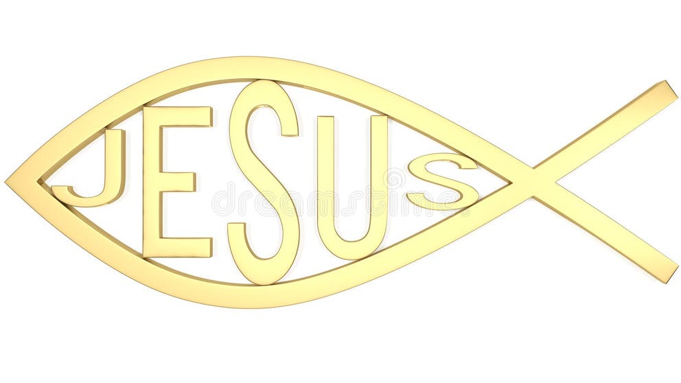 Fish Christian Gold Stock Illustrations – 228 Fish Christian Gold Stock ...