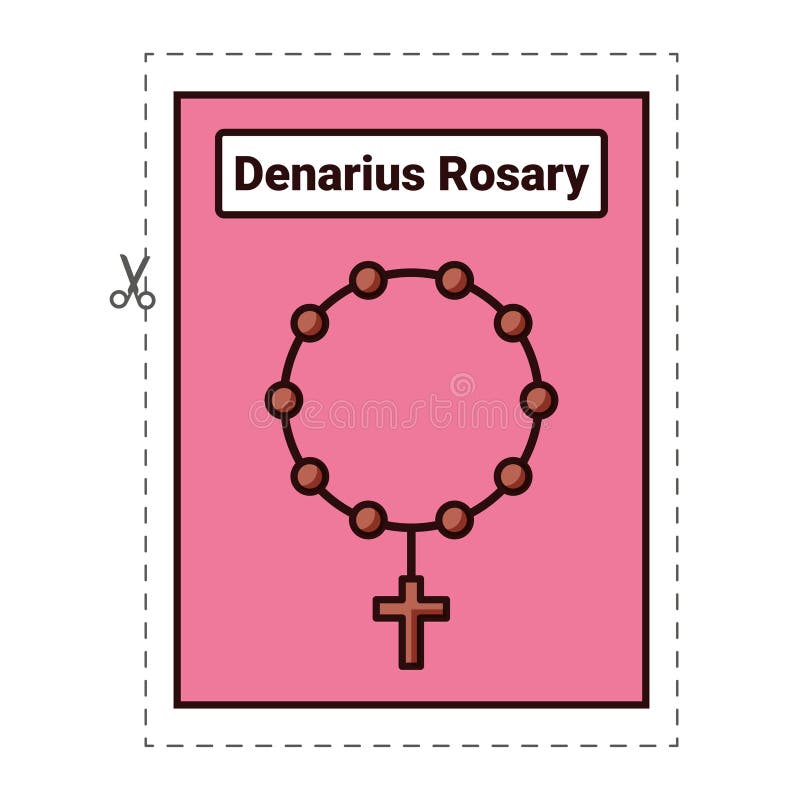 Christian flashcard dotted stock vector. Illustration of spirituality ...