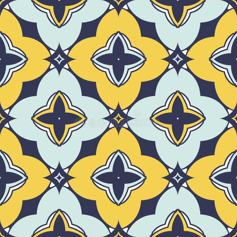 Christian Geometric Pattern Seamless Stock Vector - Illustration of ...