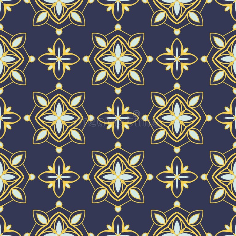 Christian Geometric Pattern Seamless Stock Vector - Illustration of ...