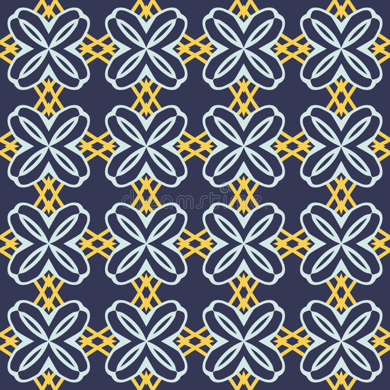 Christian Geometric Pattern Seamless Stock Vector - Illustration of ...