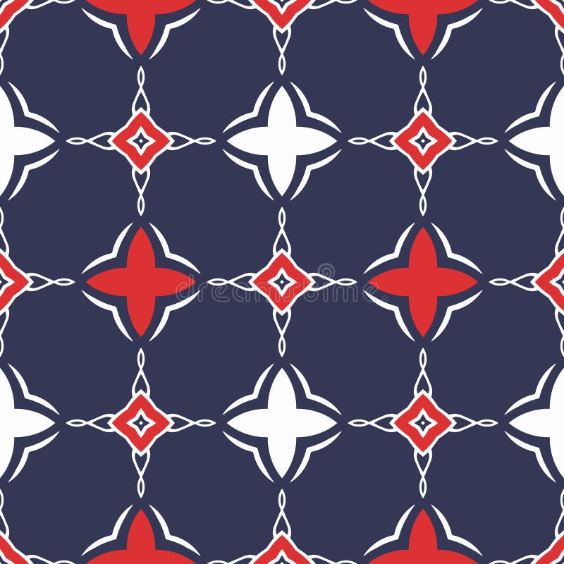 Christian Geometric Pattern Seamless Stock Vector - Illustration of ...