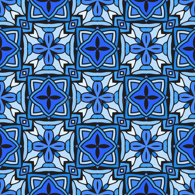 Christian Geometric Pattern Seamless Stock Vector - Illustration of ...