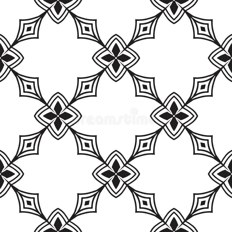 Christian Geometric Pattern Seamless Stock Vector - Illustration of ...
