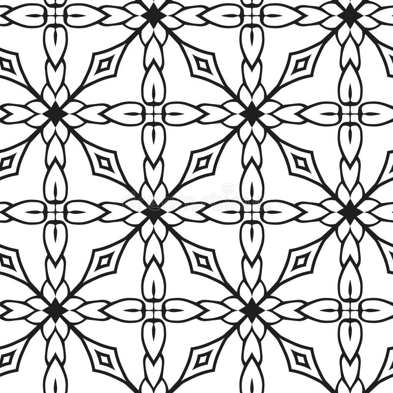 Christian Geometric Pattern Seamless Stock Vector - Illustration of ...