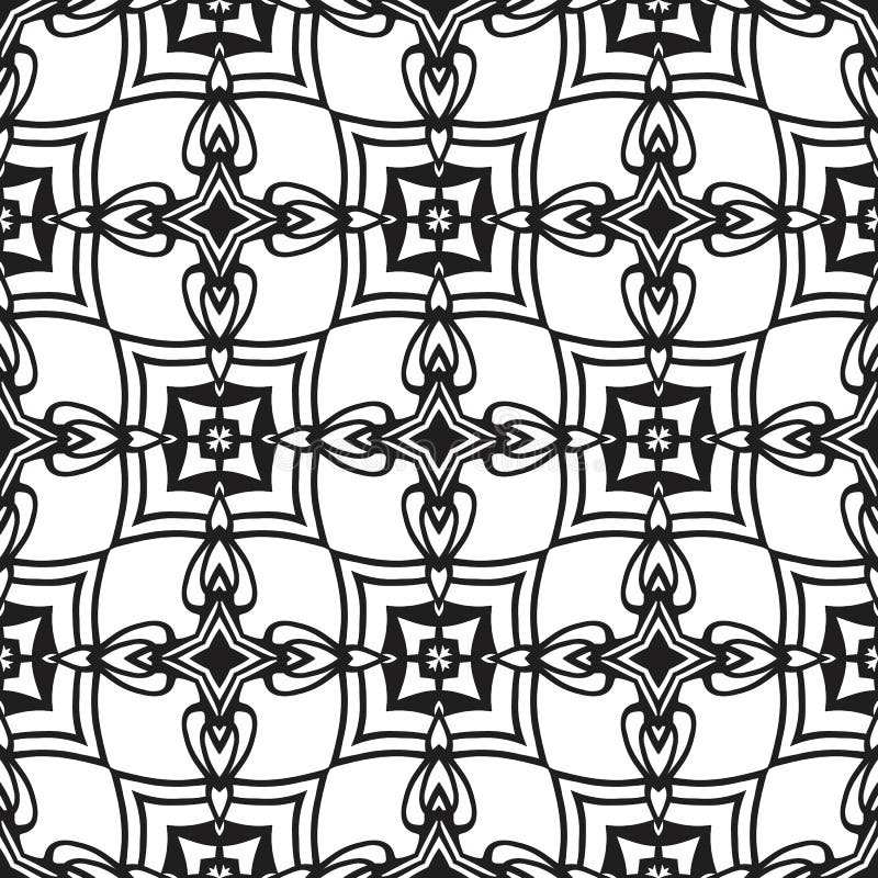 Christian Geometric Pattern Seamless Stock Vector - Illustration of ...