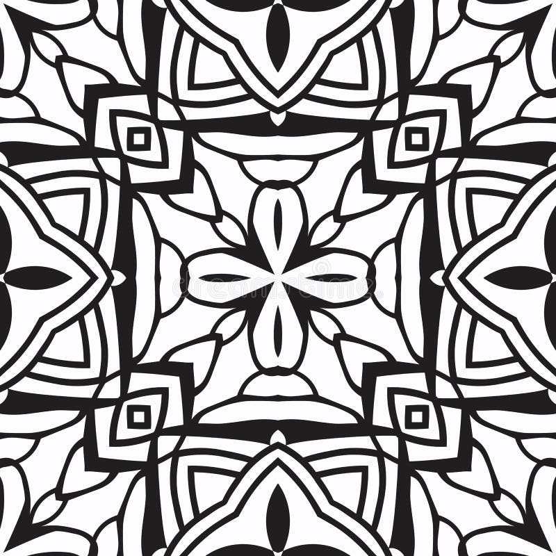 Christian Geometric Pattern Seamless Stock Vector - Illustration of ...