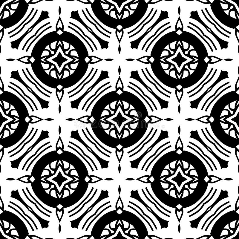 Christian Geometric Pattern Seamless Stock Vector - Illustration of ...