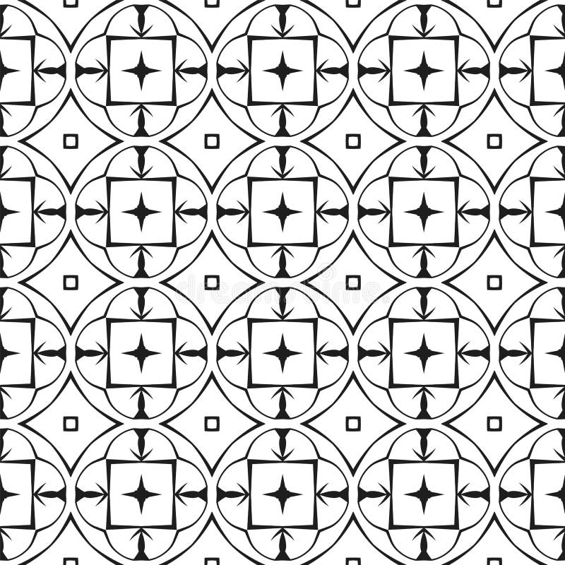 Christian Geometric Pattern Seamless Stock Vector - Illustration of ...
