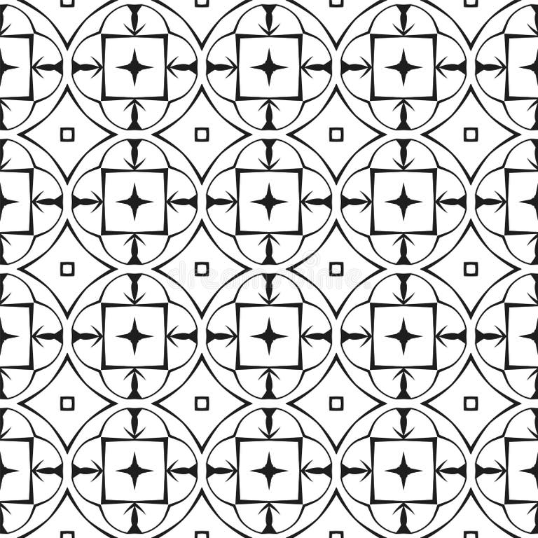 Christian Geometric Pattern Seamless Stock Vector - Illustration of ...