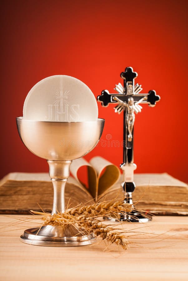 Christian holy communion stock image. Image of confession - 48865677