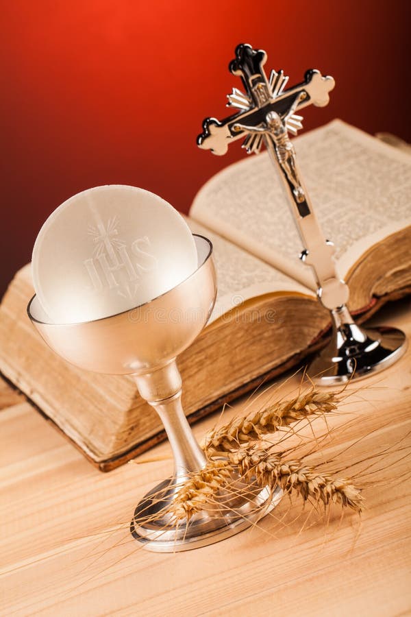 Christian holy communion stock image. Image of confession - 48865677