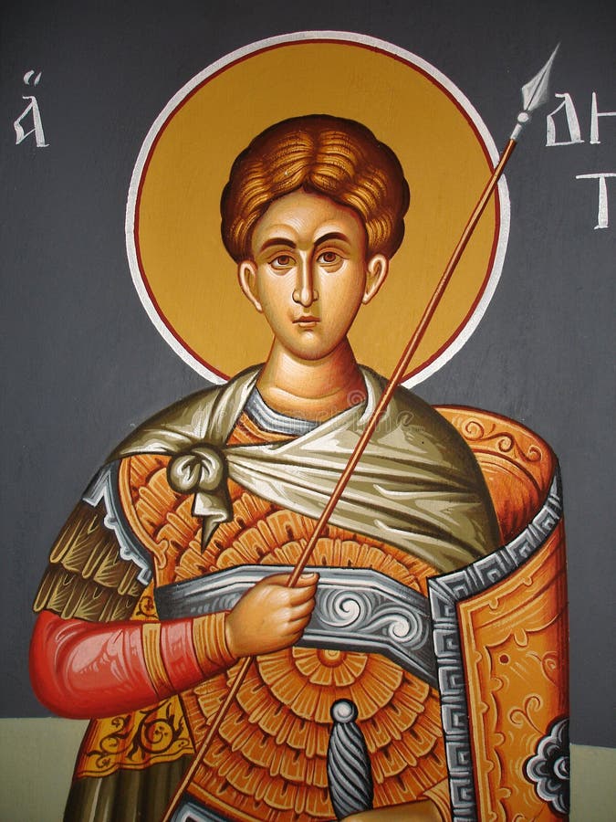 Christian icon stock photo. Image of colour, fresco, church - 4144916