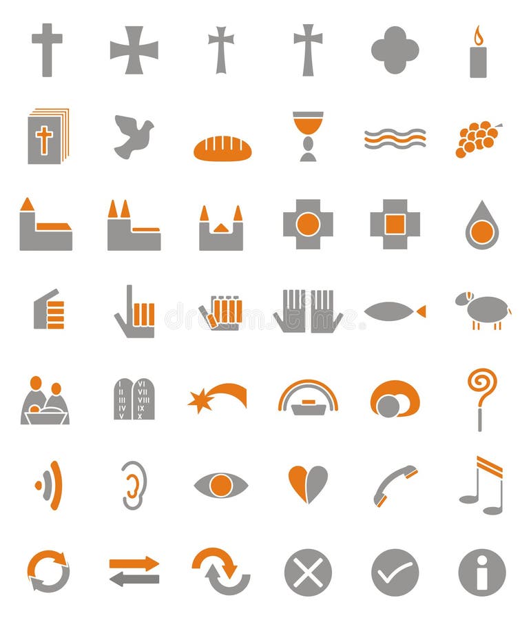 Christian icons stock illustration. Illustration of sheep - 25150315