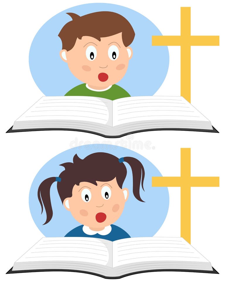 Christian Cross Kids Stock Illustrations – 1,202 Christian Cross Kids ...