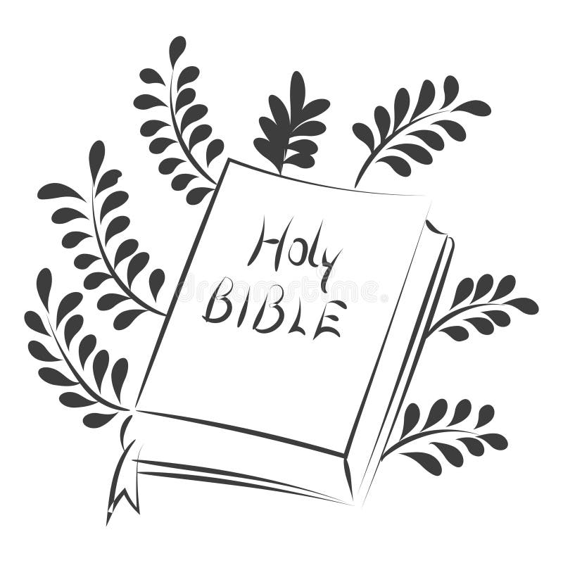 Christian Line Art Design for Print Stock Vector - Illustration of ...