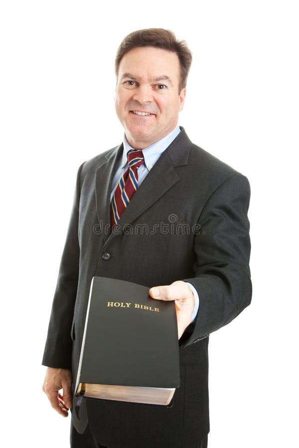 Christian Man with Bible stock image. Image of christianity - 25190943